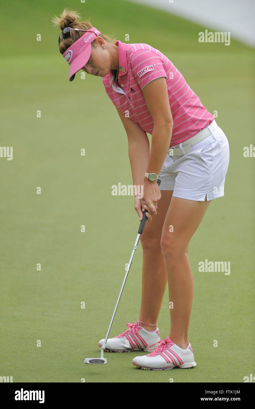 Orlando, Fla, USA. 18th Nov, 2011. Paula Creamer during the second ...