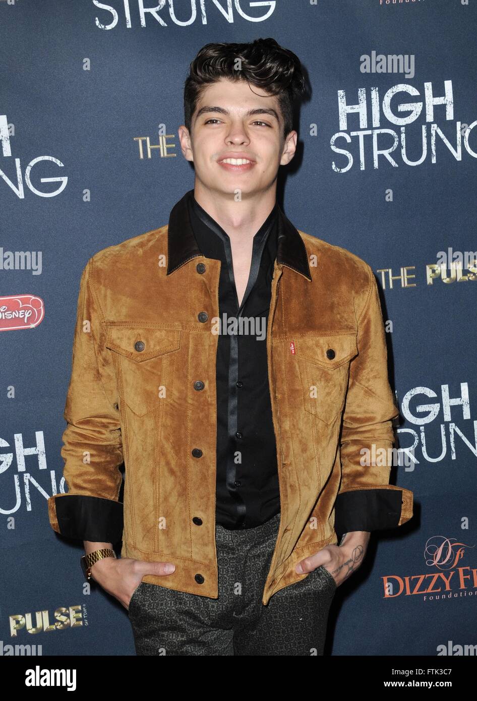 Los Angeles, CA, USA. 29th Mar, 2016. Ian Eastwood at arrivals for HIGH ...