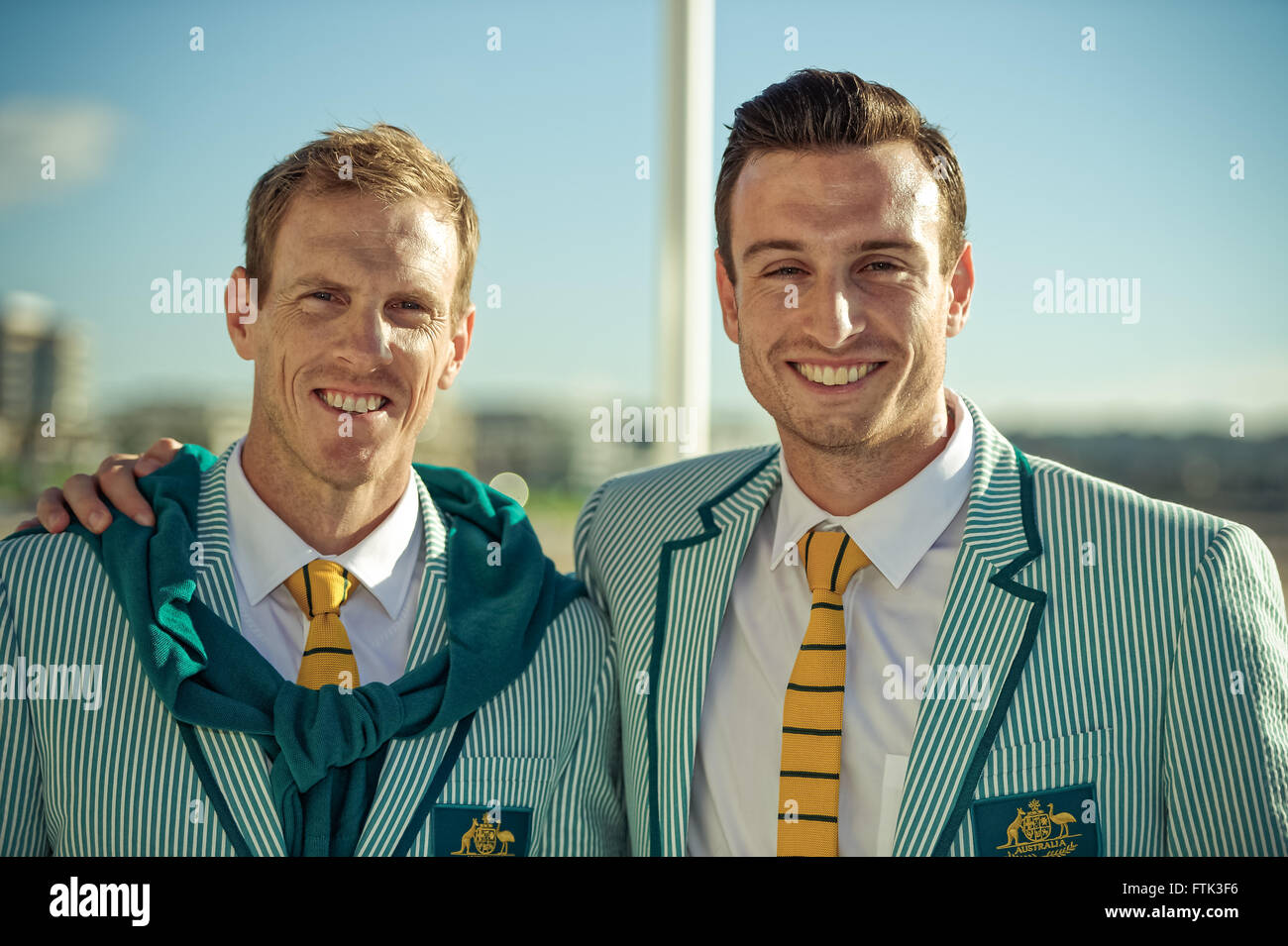 Australian olympic uniforms hi-res stock photography and images - Alamy