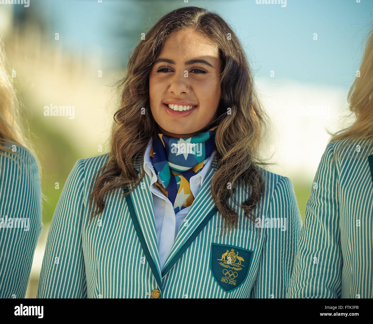 Australian olympic uniform hi-res stock photography and images - Alamy