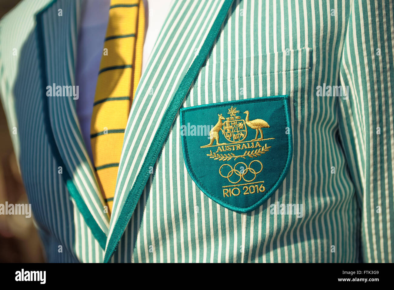 Australian olympic uniforms hi-res stock photography and images - Alamy