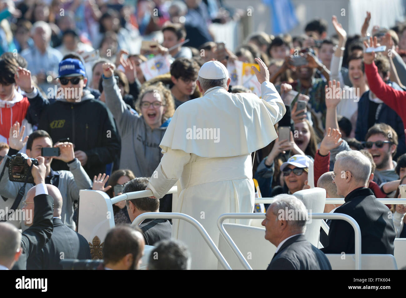 Pope Francis - Weekly General Audience Stock Photo - Alamy