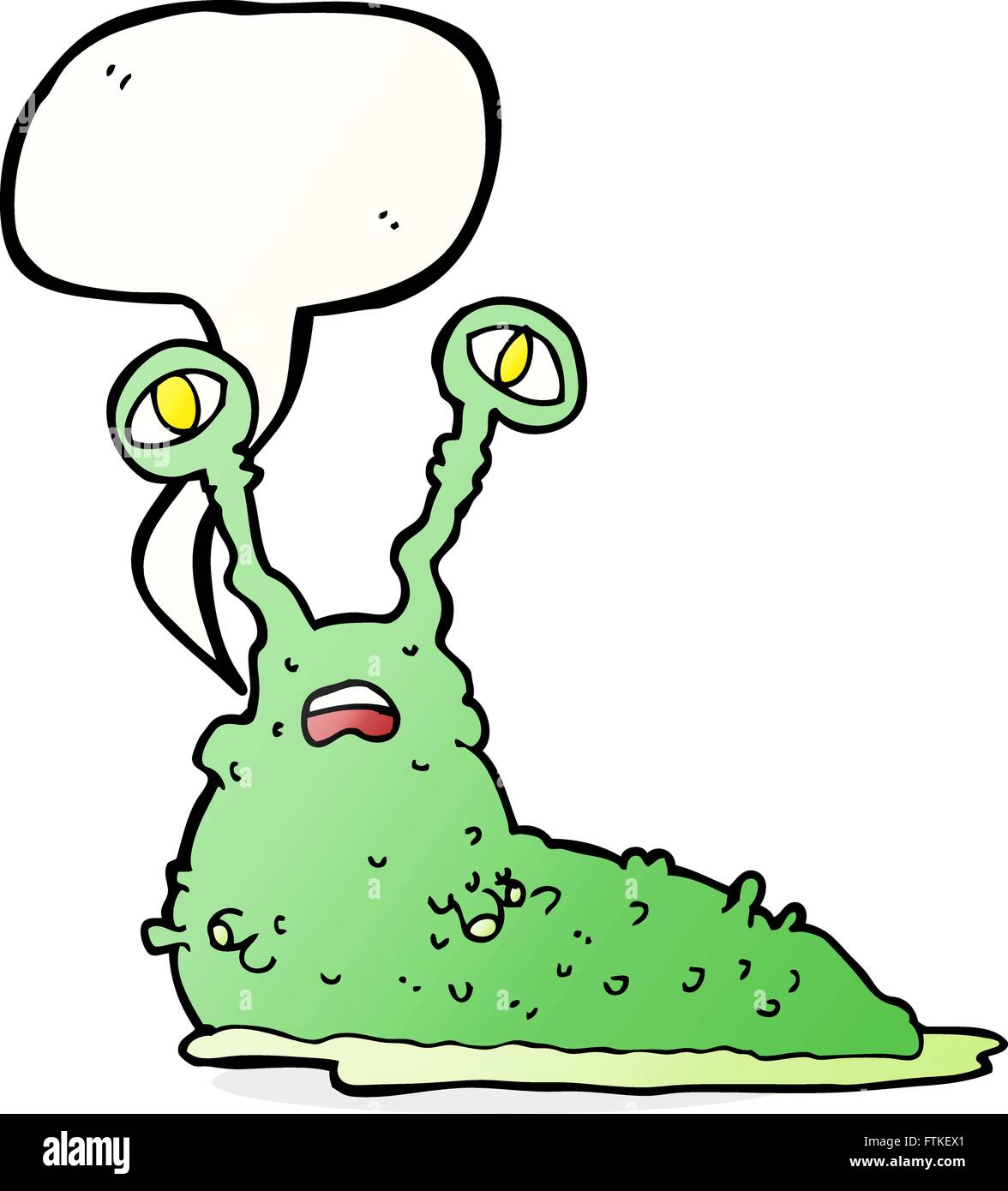 Cartoon gross slug Stock Vector Images - Alamy
