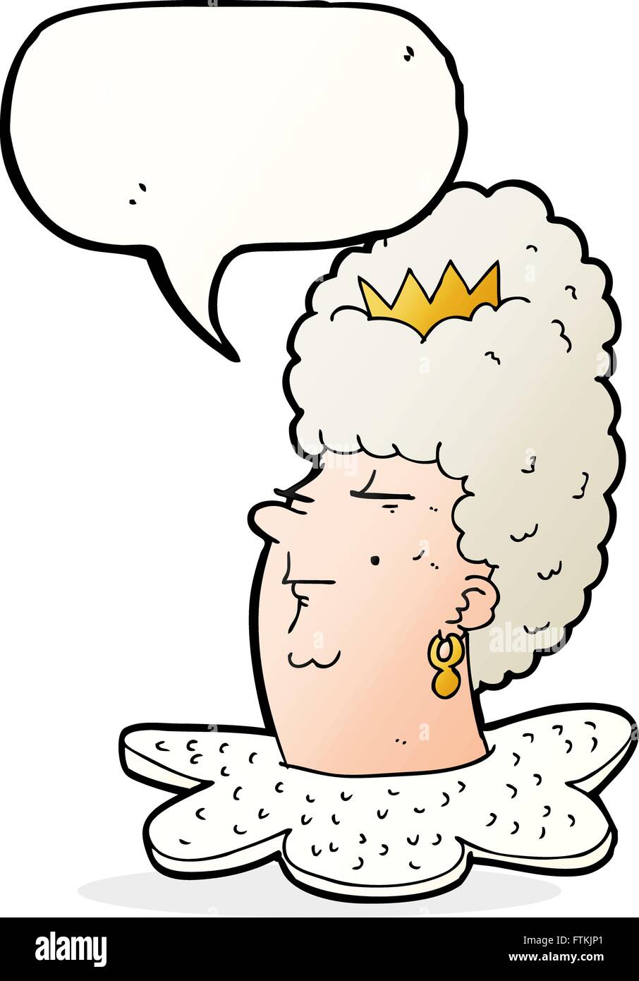 Queen head queens Stock Vector Images - Alamy