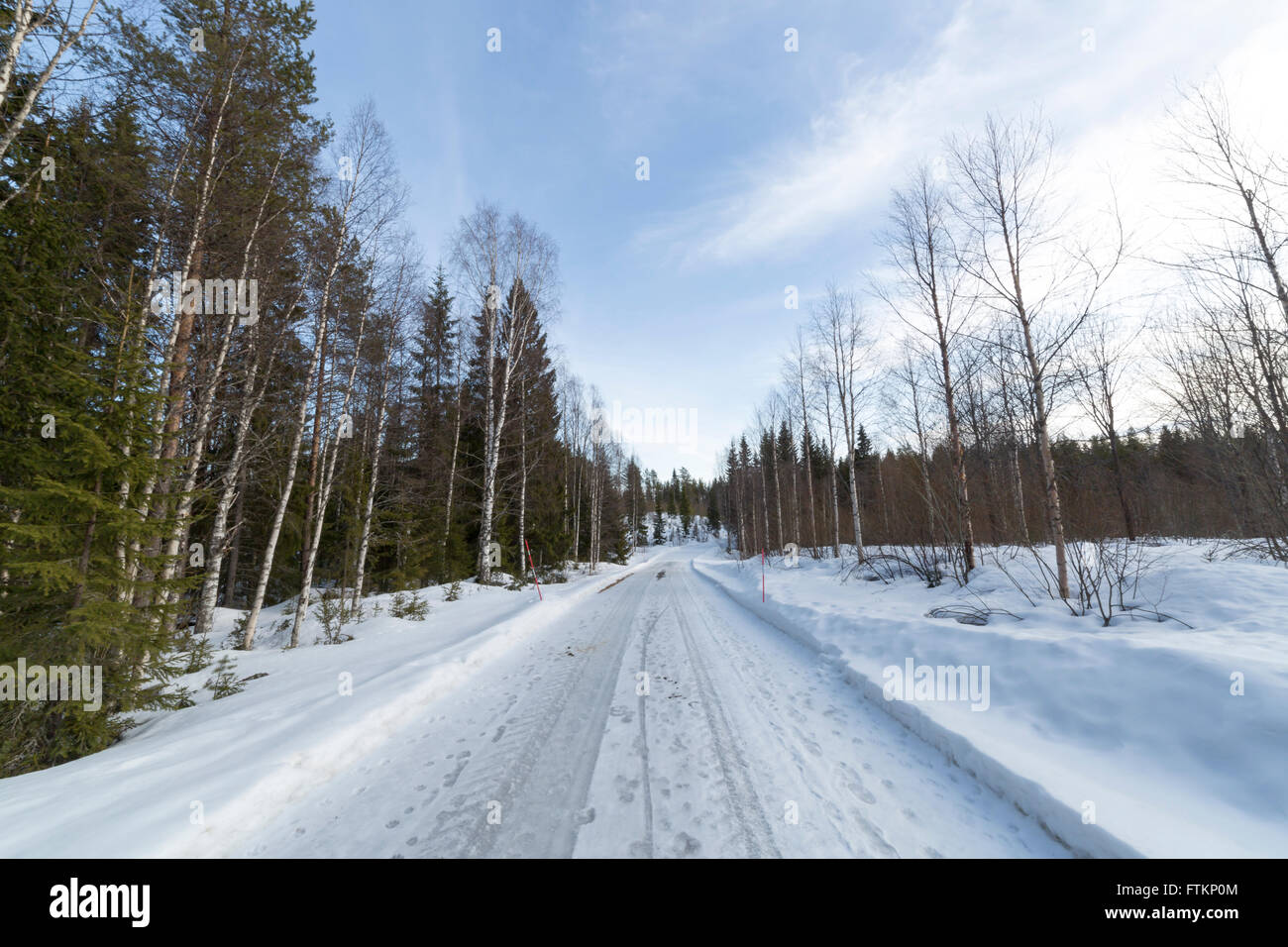 Sweden rural road hi-res stock photography and images - Alamy