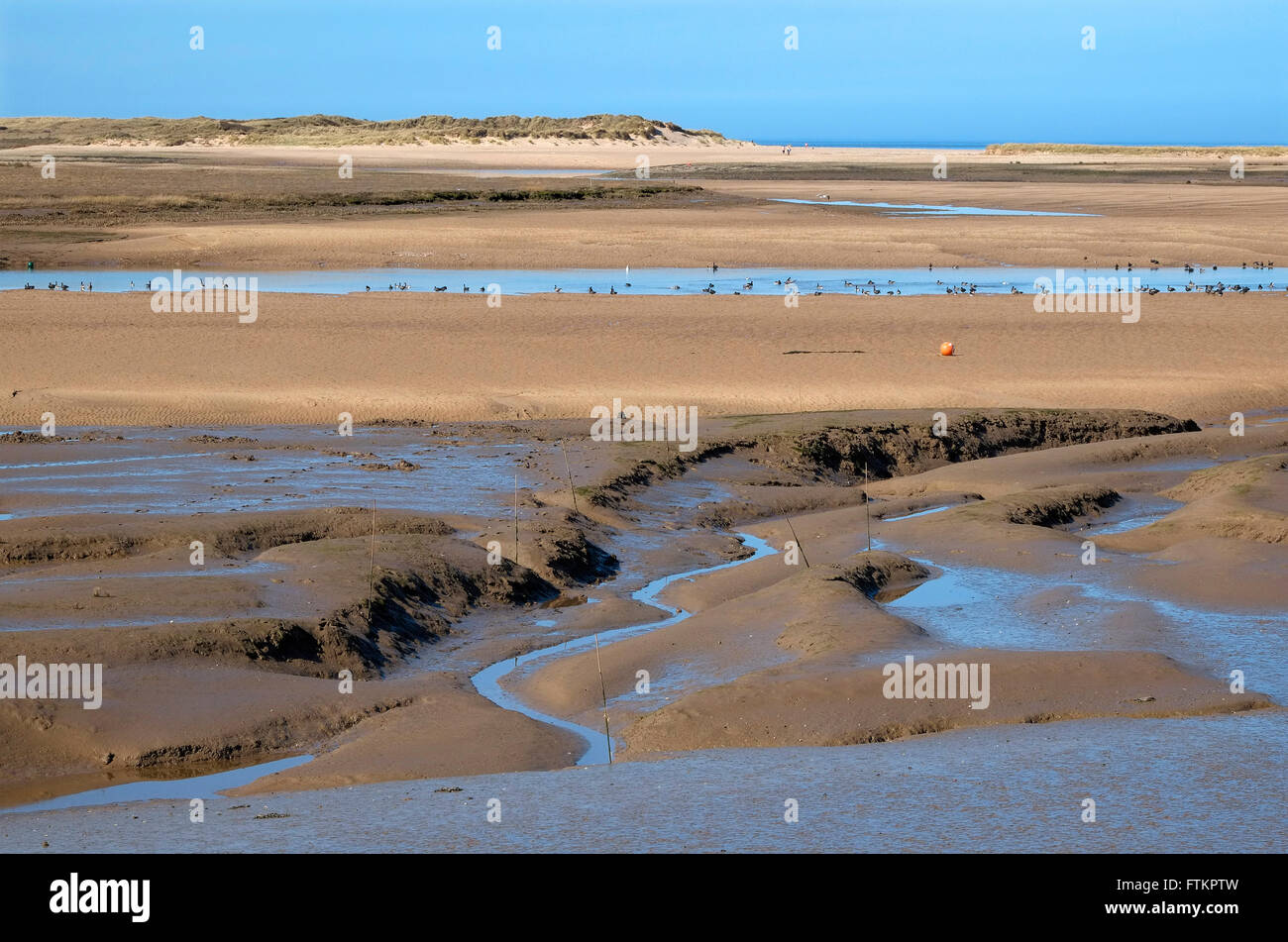 burnham overy staithe, north norfolk, england Stock Photo - Alamy
