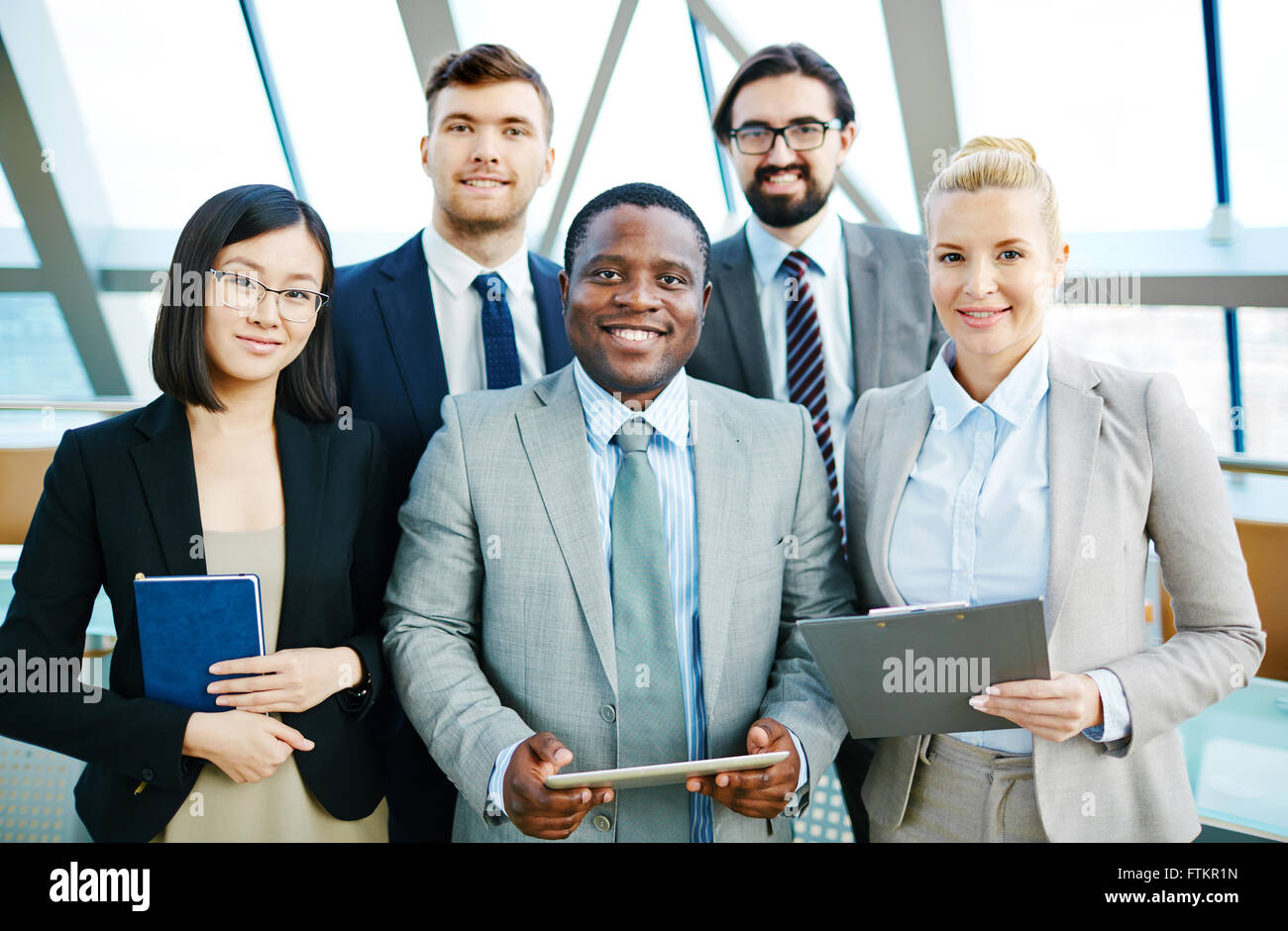 Group of managers Stock Photo - Alamy
