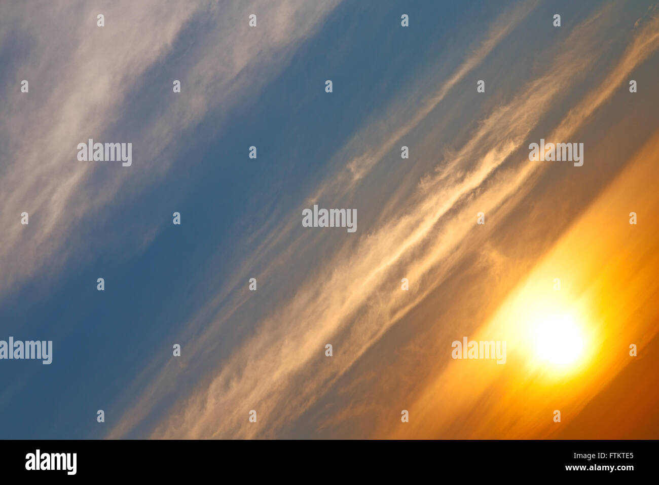 the blurred sun falling down arabian sea ocean in oman coastline Stock ...