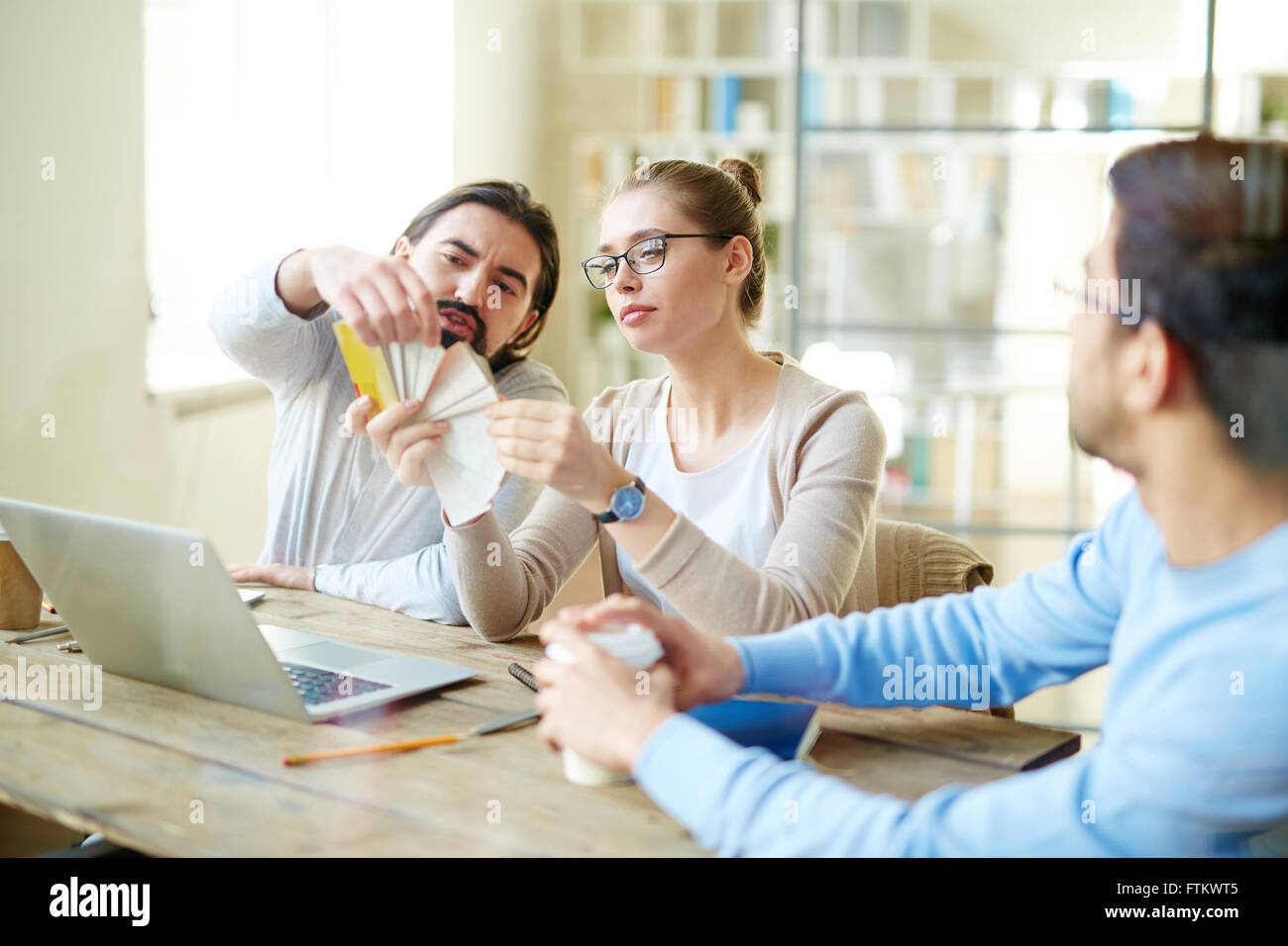 Designers at work Stock Photo - Alamy