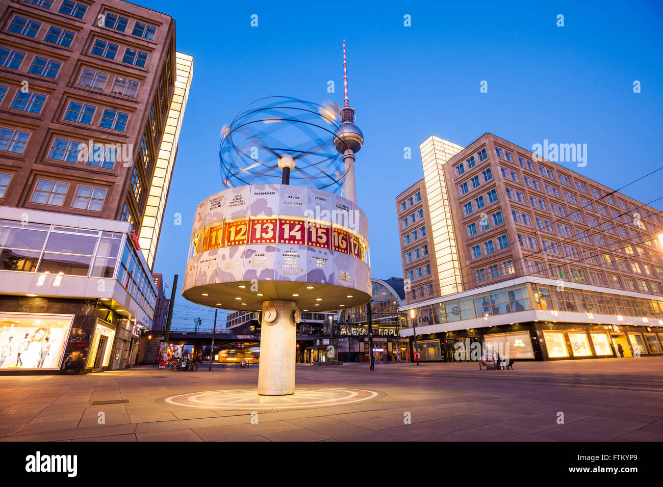 Alexanderplatz With World Time Clock High Resolution Stock Photography and Images - Alamy