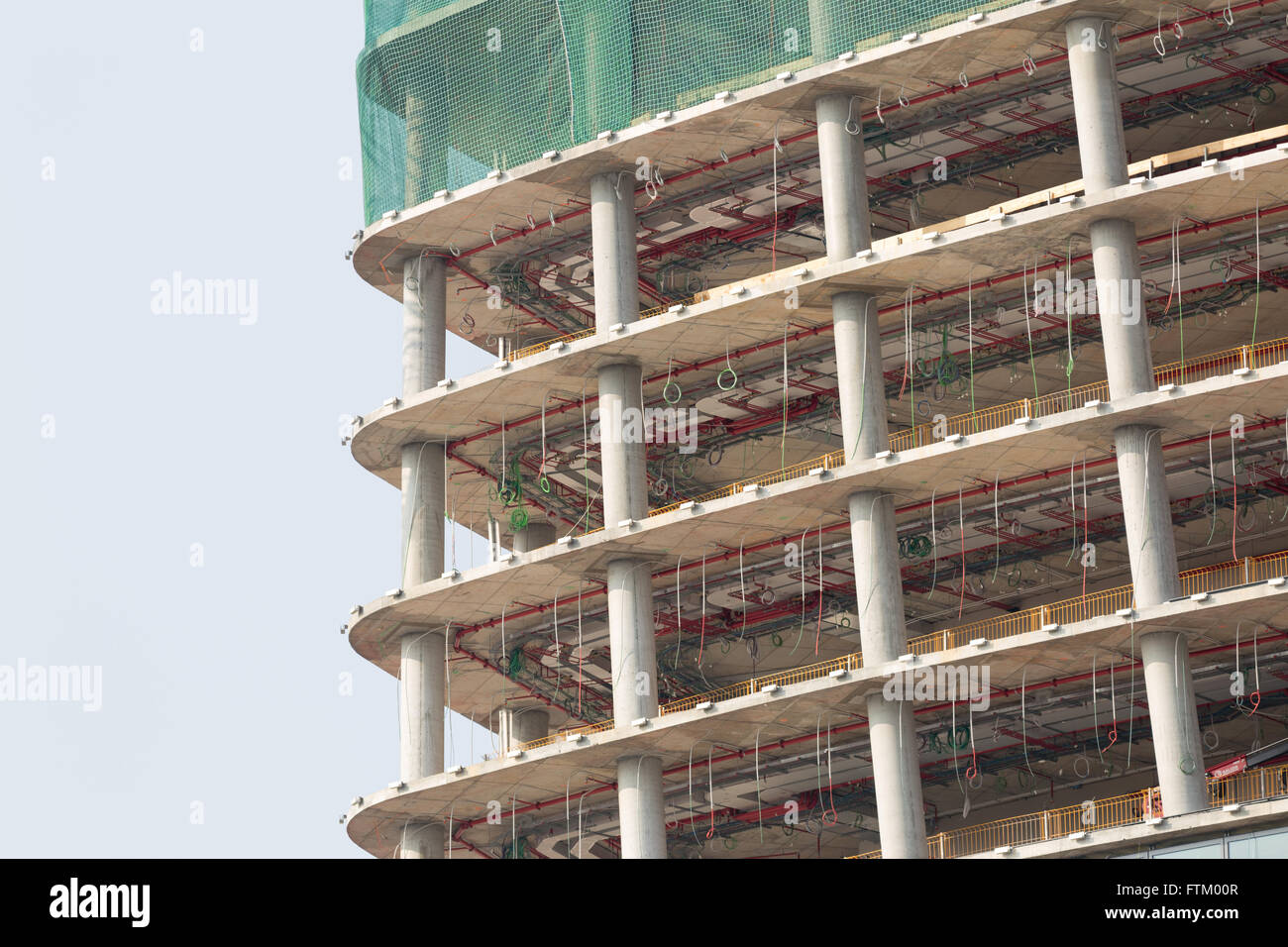 Skyscraper construction site detail, industry concepts Stock Photo - Alamy
