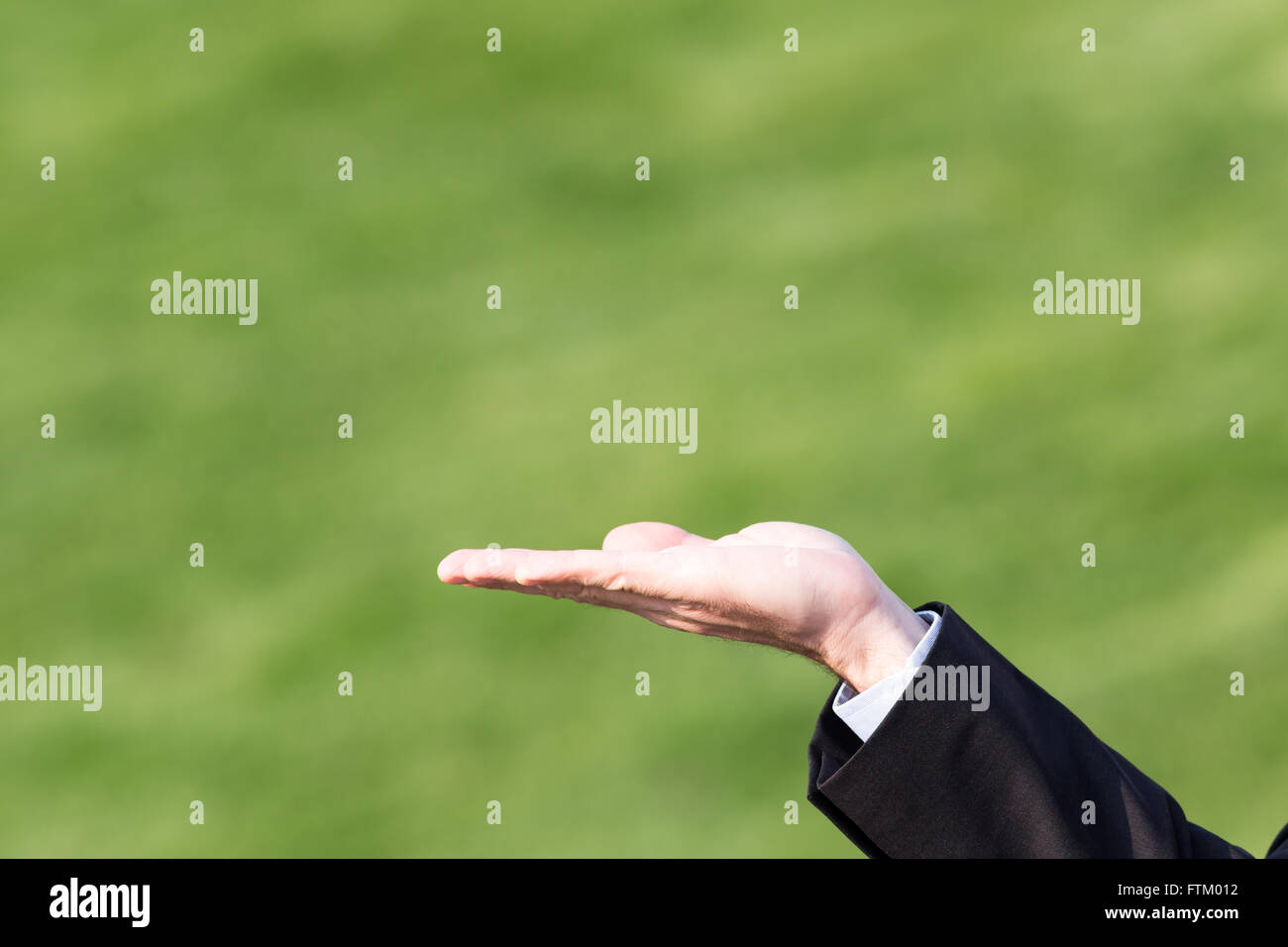 Man hand gesture space hi-res stock photography and images - Alamy