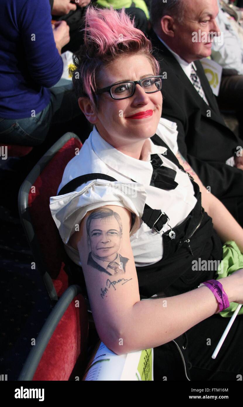 UKIP spring conference at Venue Cymru Featuring: Atmosphere Where ...