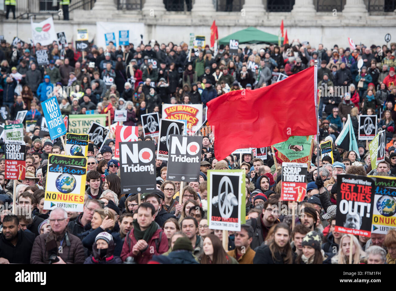 Cnd anti trident protest hi-res stock photography and images - Alamy