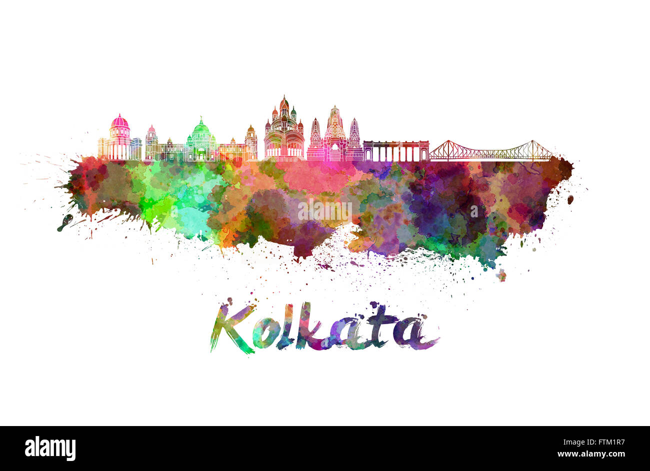 Kolkata skyline hi-res stock photography and images - Alamy