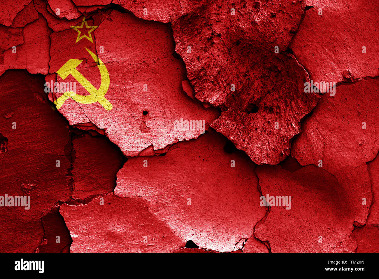 Old soviet flag hi-res stock photography and images - Alamy