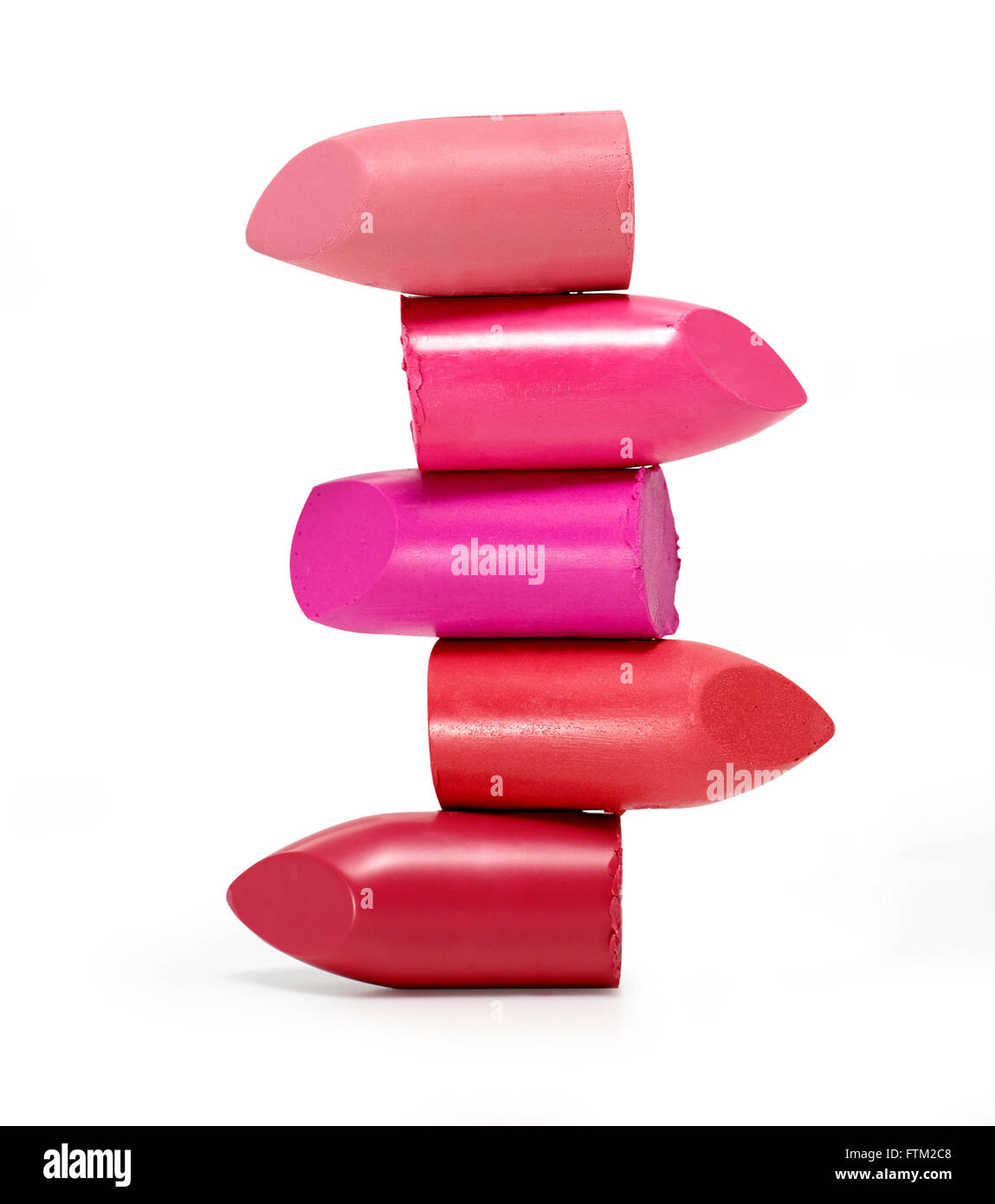 Stack of lipstick bullets Stock Photo - Alamy