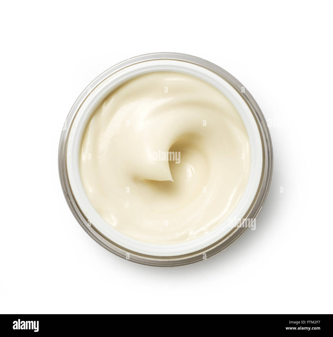 White shiny cream texture Cut Out Stock Images & Pictures - Alamy