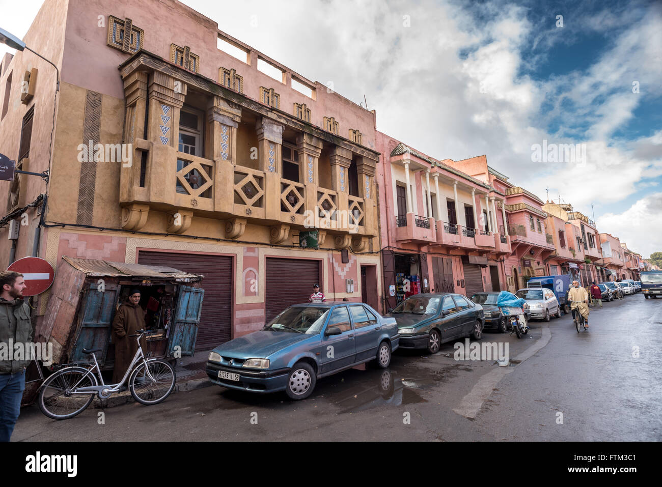 Street scene in Marrakech, Morocco Stock Photo - Alamy