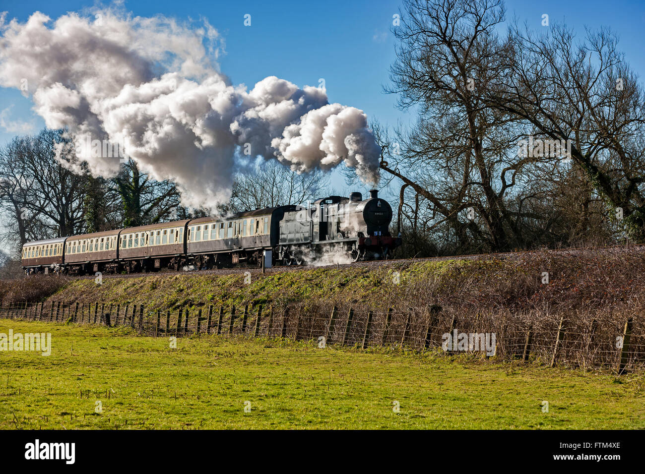 Class 4f steam locomotive hi-res stock photography and images - Alamy