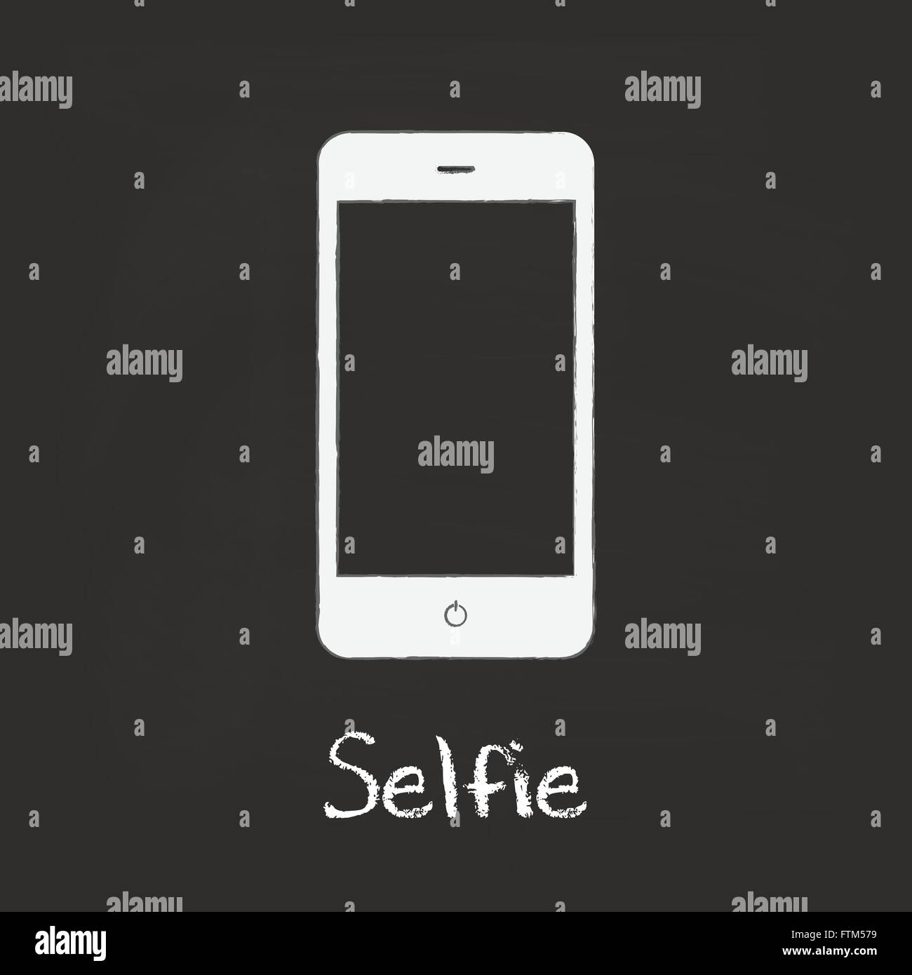Selfie vector illustration Stock Vector Images - Alamy
