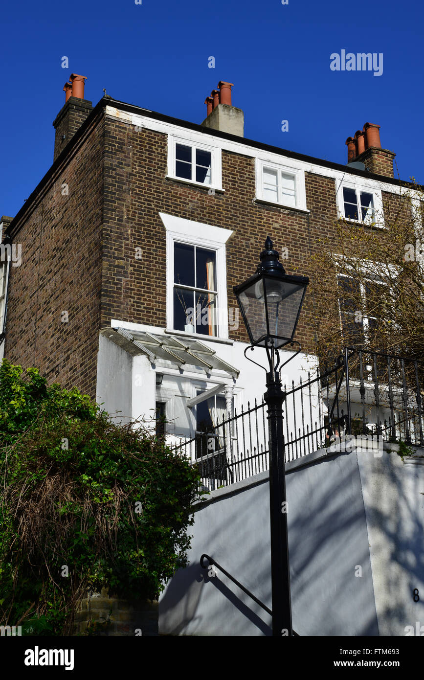 London NW3, Hampstead, The Mount Stock Photo - Alamy