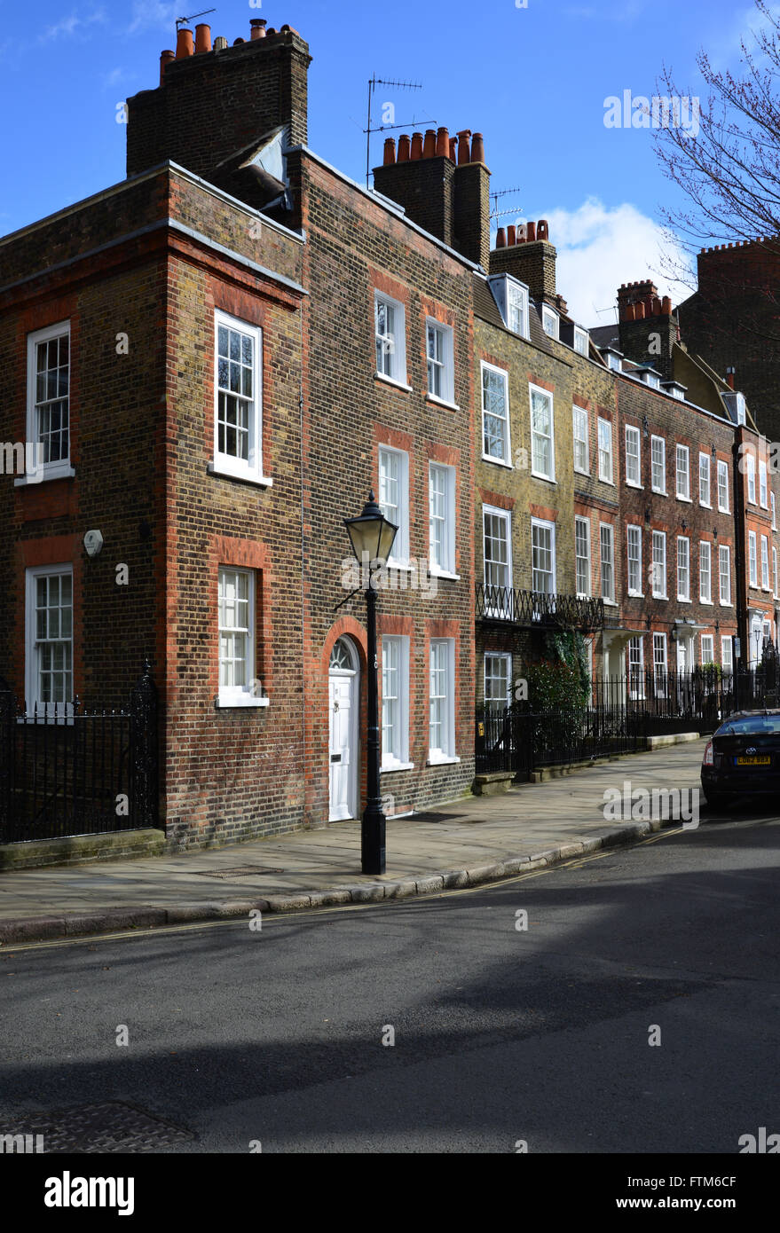 London NW3, Hampstead, Church Row Stock Photo - Alamy