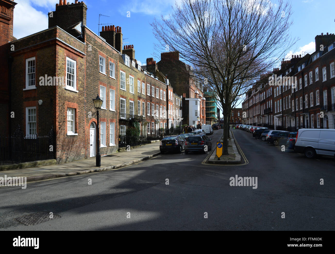 London NW3, Hampstead, Church Row Stock Photo - Alamy