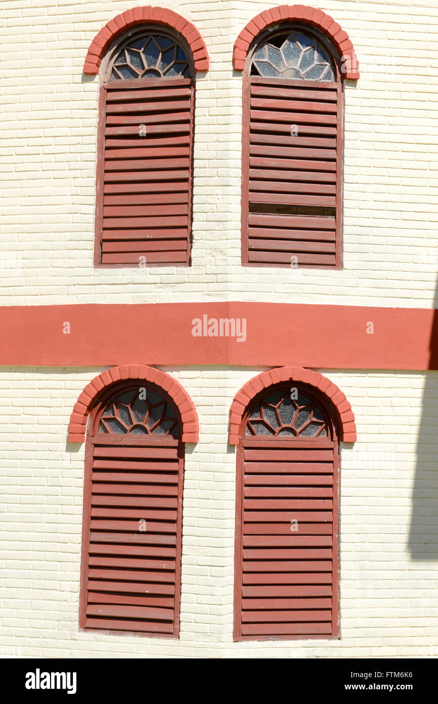 Typical painted spanish colonial hi-res stock photography and images ...