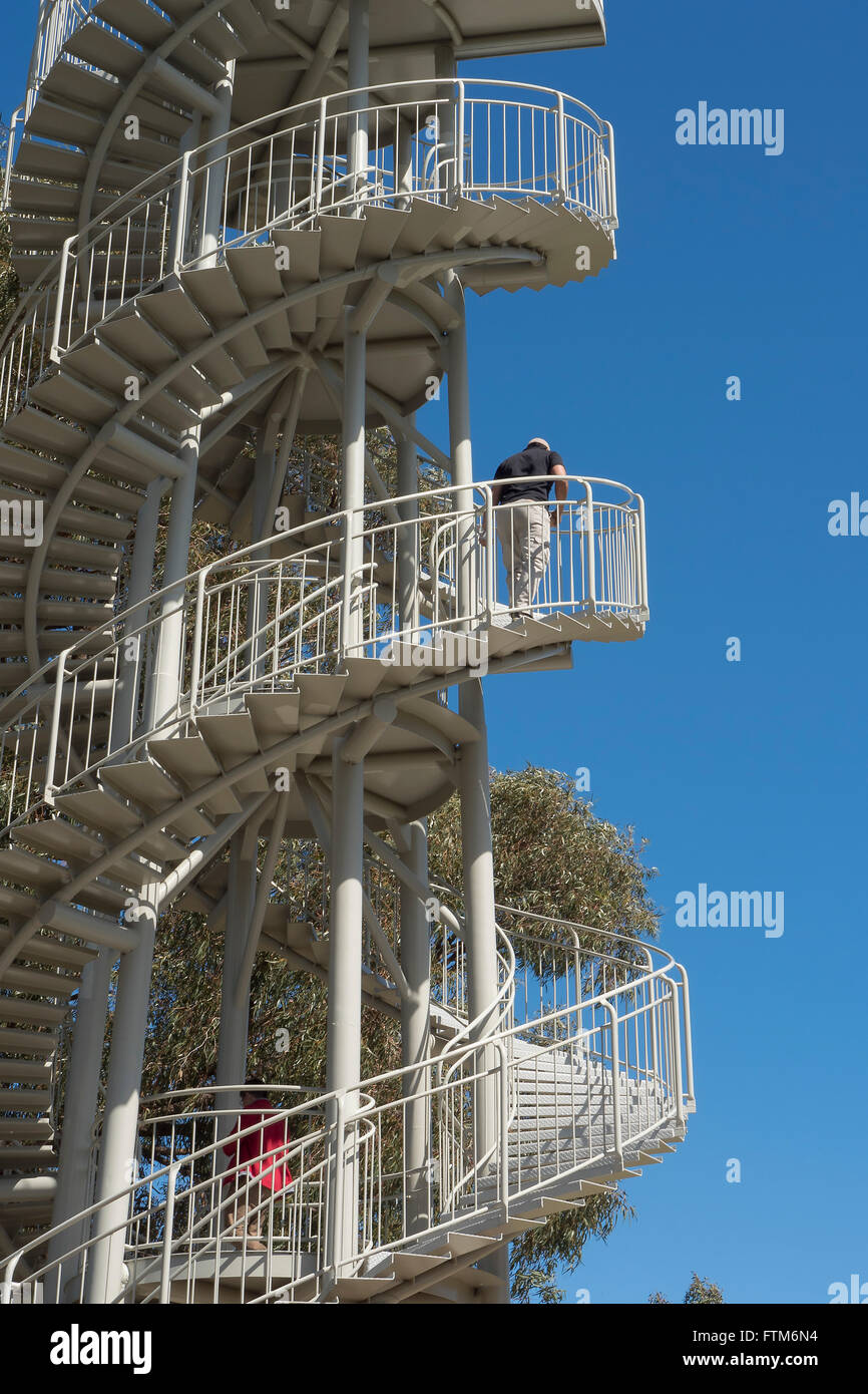 The DNA Viewing Tower, Kings Park, The City of Perth, Western Australia ...