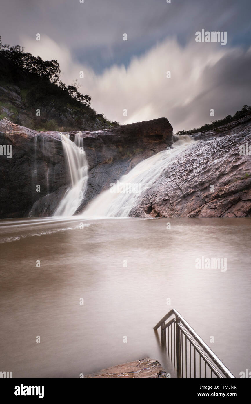 Waterfall, Serpentine National Park, Perth, Western Australia Stock ...