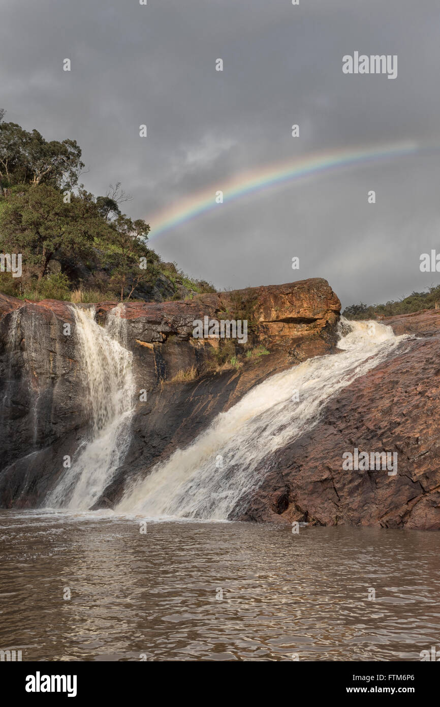 Waterfall, Serpentine National Park, Perth, Western Australia Stock ...