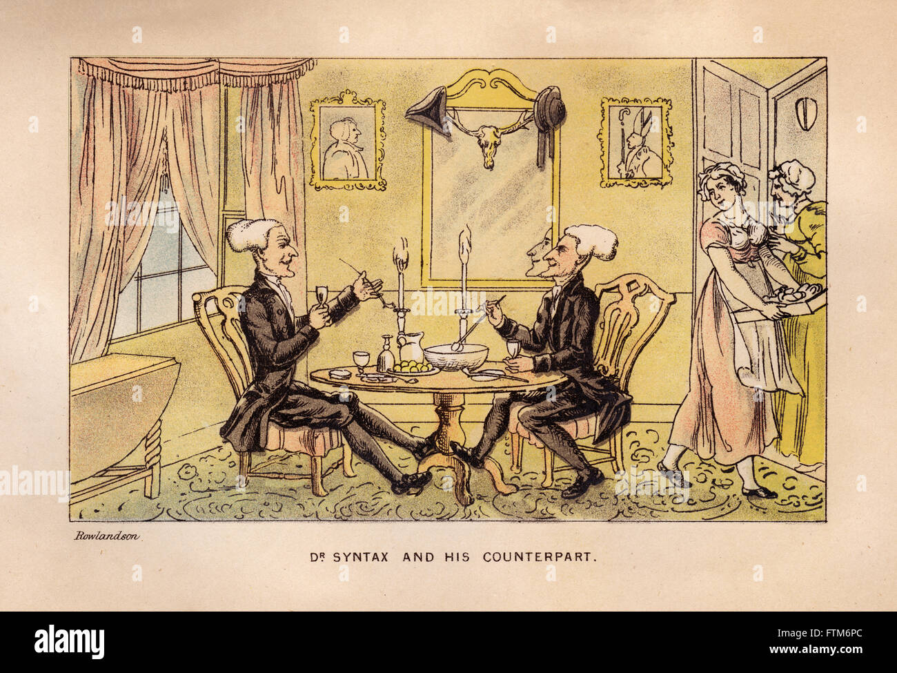 Cartoon thomas rowlandson hi-res stock photography and images - Alamy