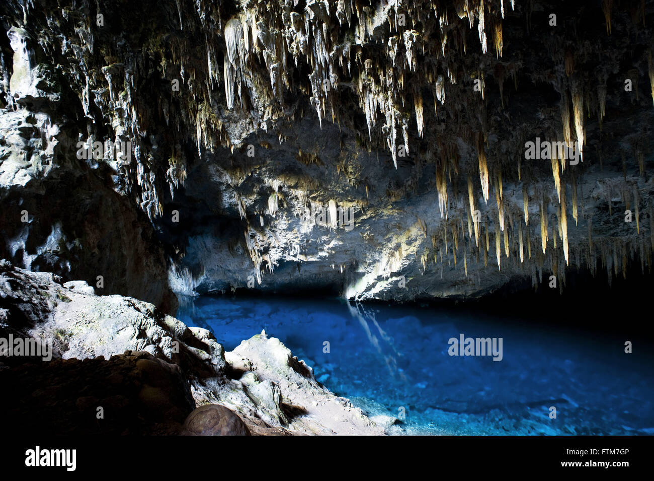 Blue Lake Cave Stock Photo - Alamy