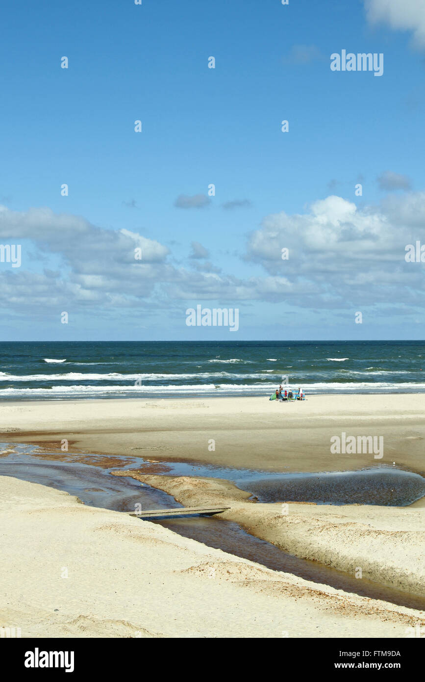 At the beach in the summer in Denmark Stock Photo - Alamy