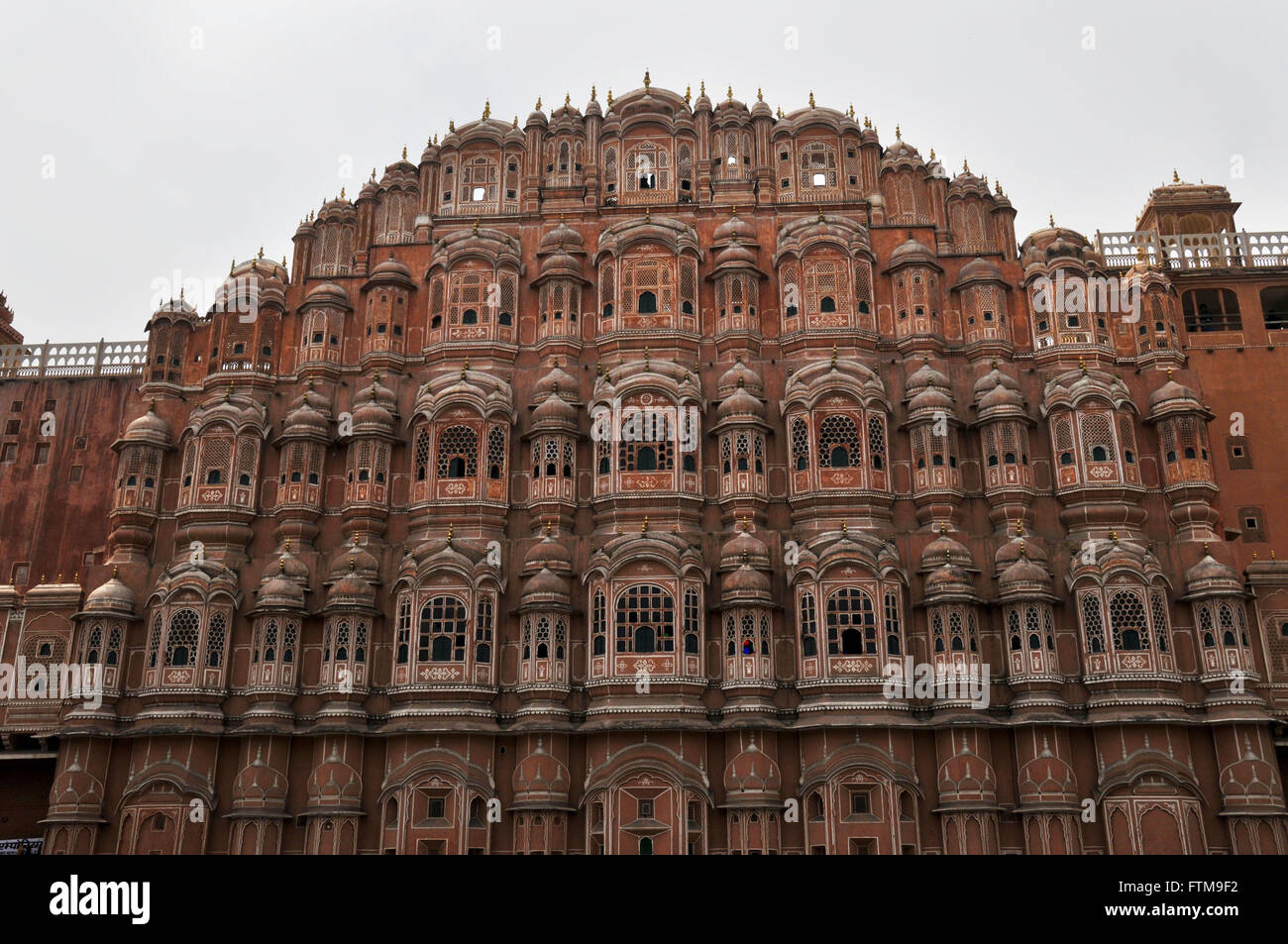 Facade of Hawa Mahal - Palace of Winds - built in the late eighteenth ...