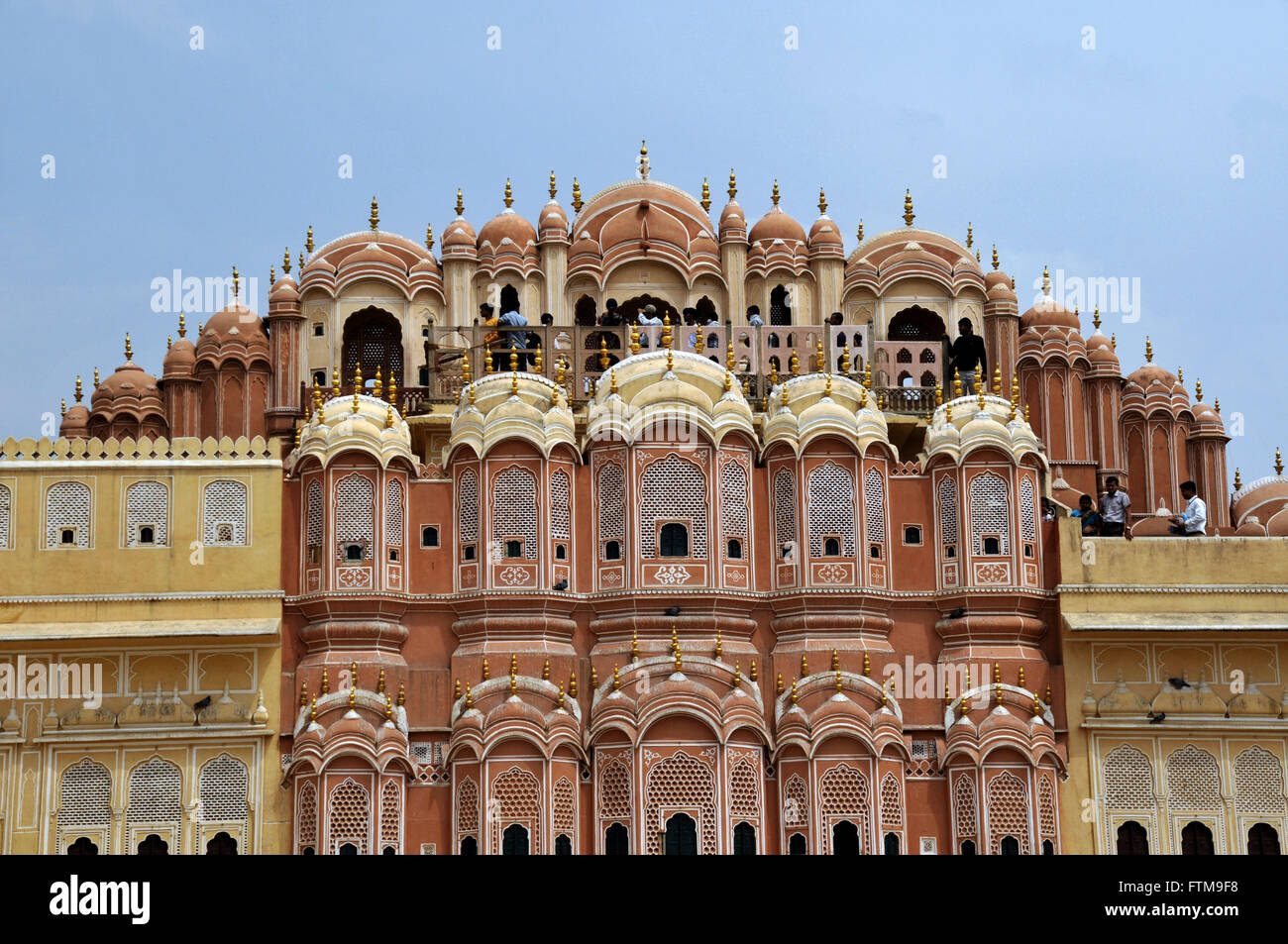 Inside the Hawa Mahal - Palace of Winds - built in the late eighteenth ...