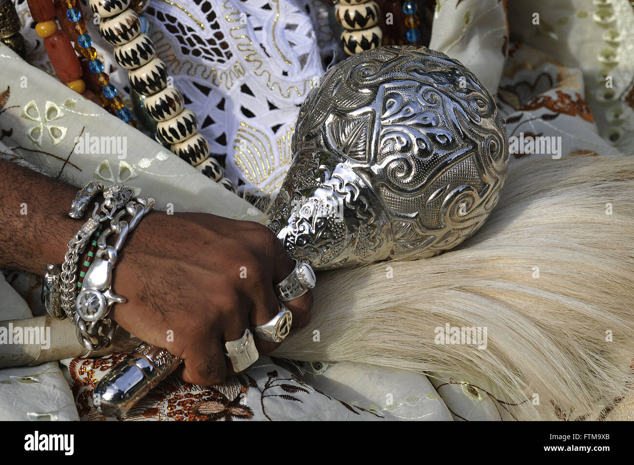 Axe yard Ile Ala Obatalande - Candomble Ketu nation Stock Photo - Alamy