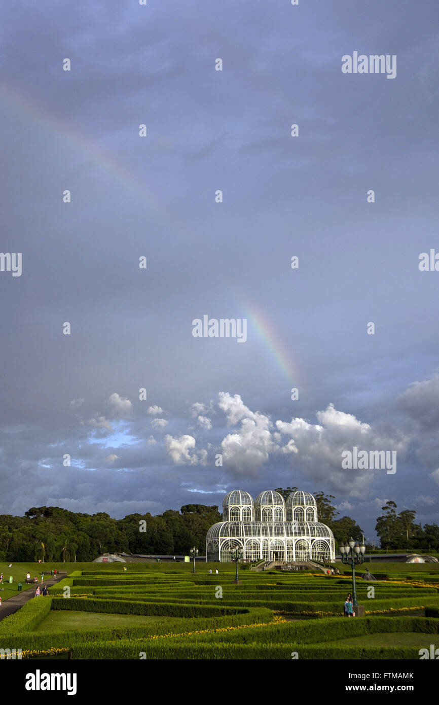 Rainbow in the Botanical Garden Botanical Garden officially called ...