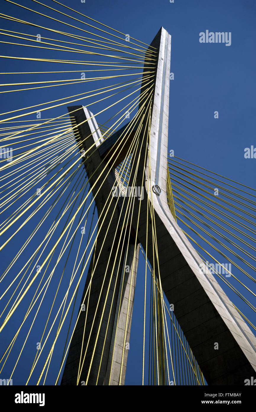 Cable stayed bridge built hi-res stock photography and images - Alamy