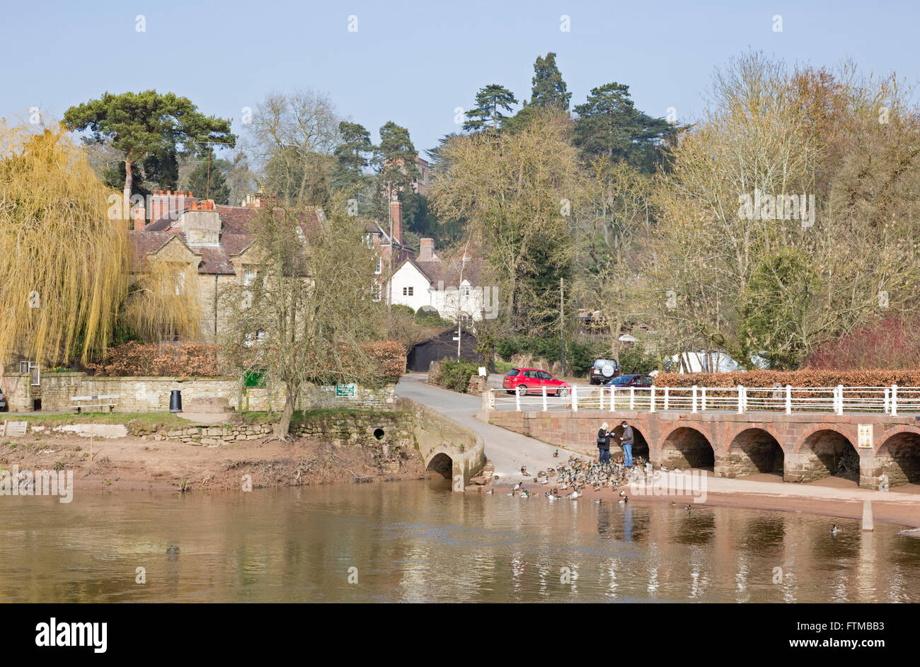 The River Severn at Arley, Worcestershire, England, UK Stock Photo - Alamy