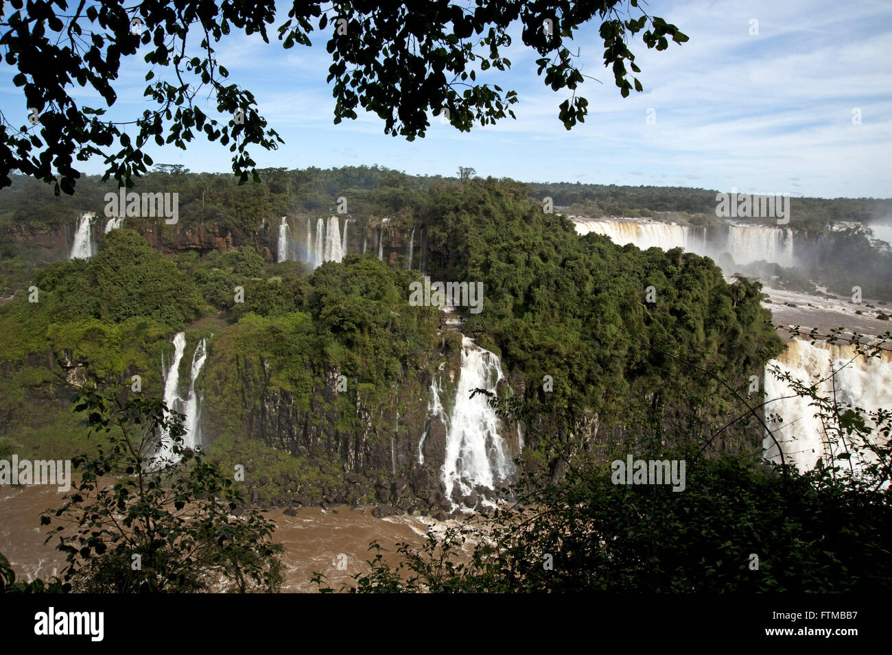 Iguacu Falls in Iguacu National Park Stock Photo - Alamy