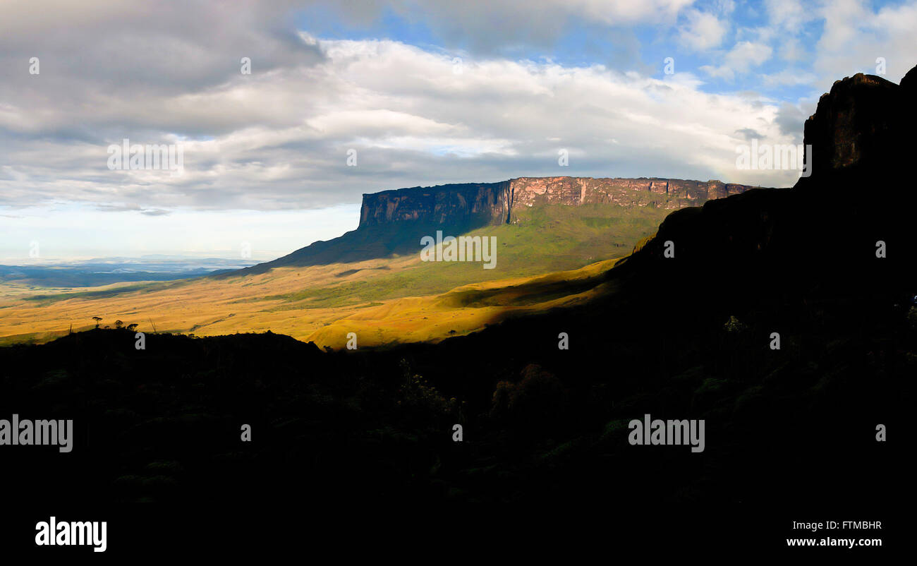 Mount Roraima National Park boundary - Brazil - Venezuela - Guyana ...