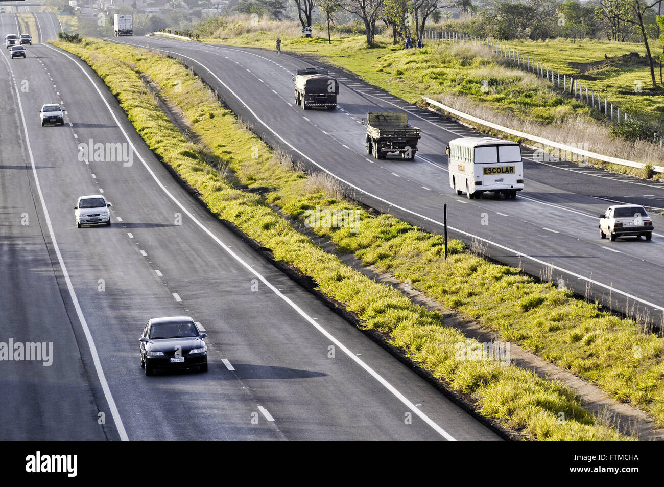 SP-320 - Highway Euclides da Cunha Stock Photo - Alamy