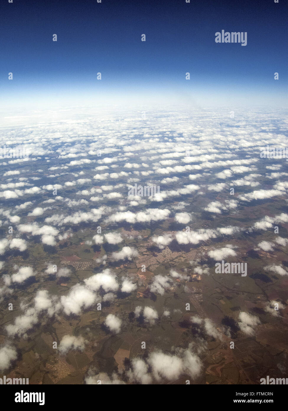 Clouds type Stratocumulus lenticularis Stock Photo - Alamy