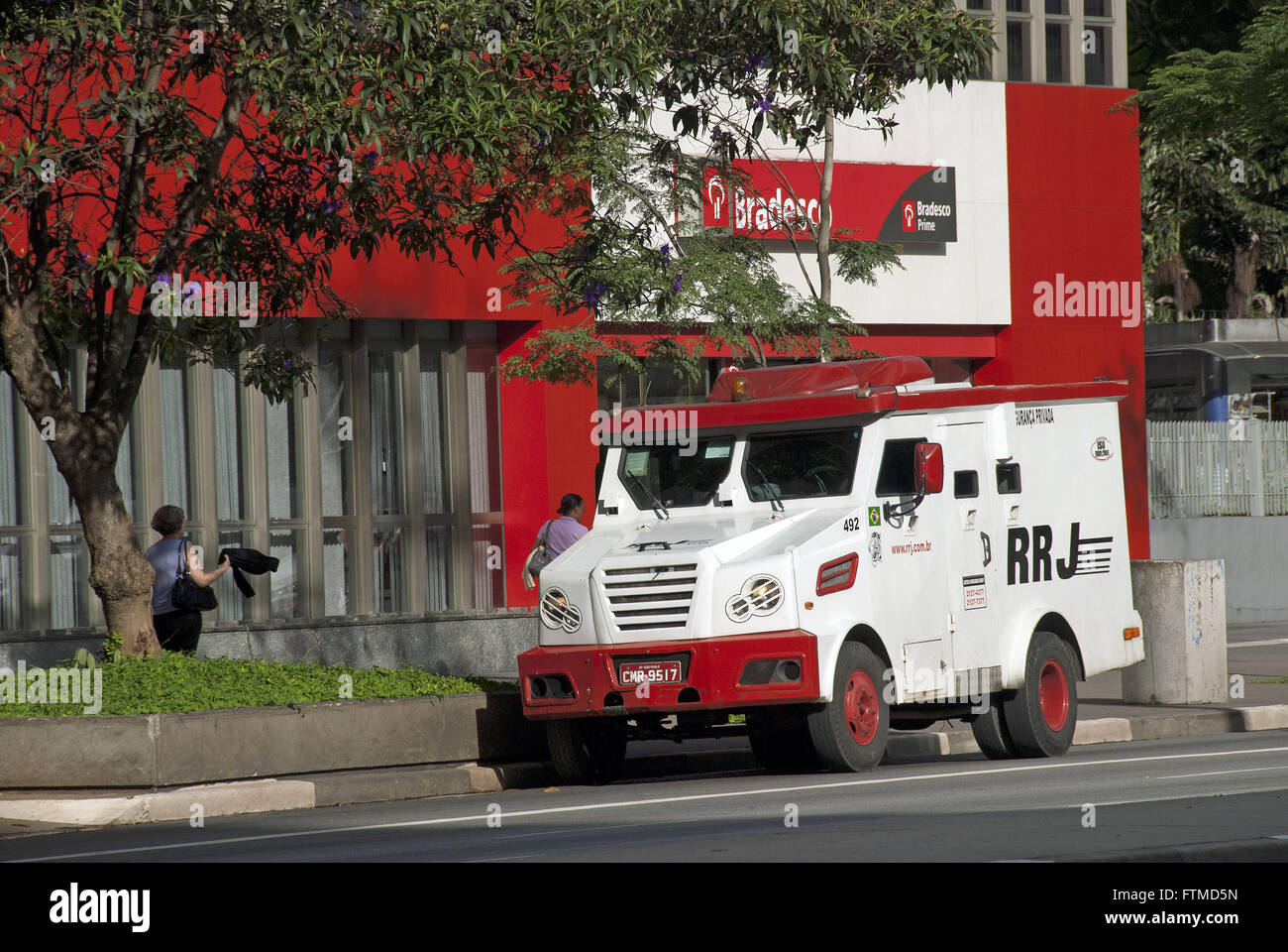 Armored Bank Car Inside
