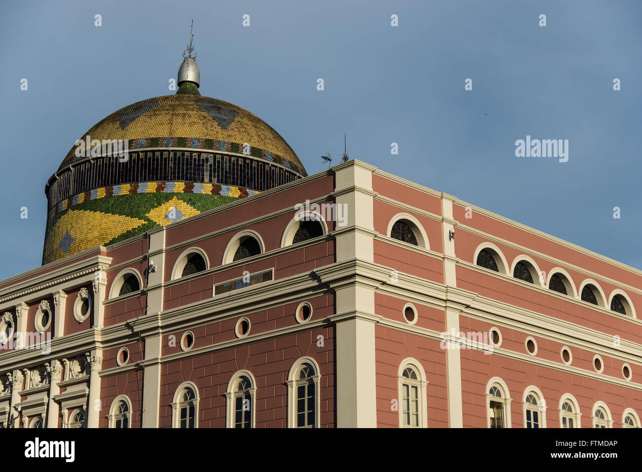 Teatro Amazonas - built in 1896 during the rubber boom Stock Photo - Alamy