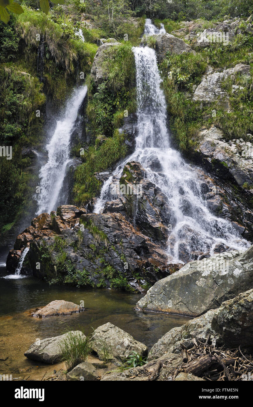 Gold Waterfall - Second Fall located in Gold River Stock Photo - Alamy