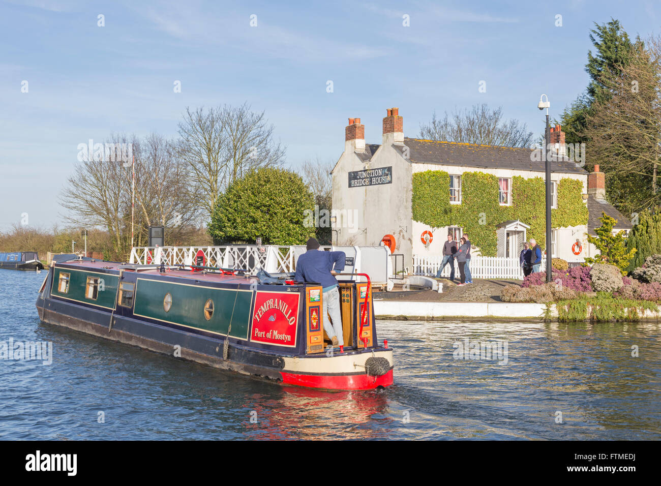 Gloucester and Sharpness Canal at Saul Junction, Gloucestershire ...
