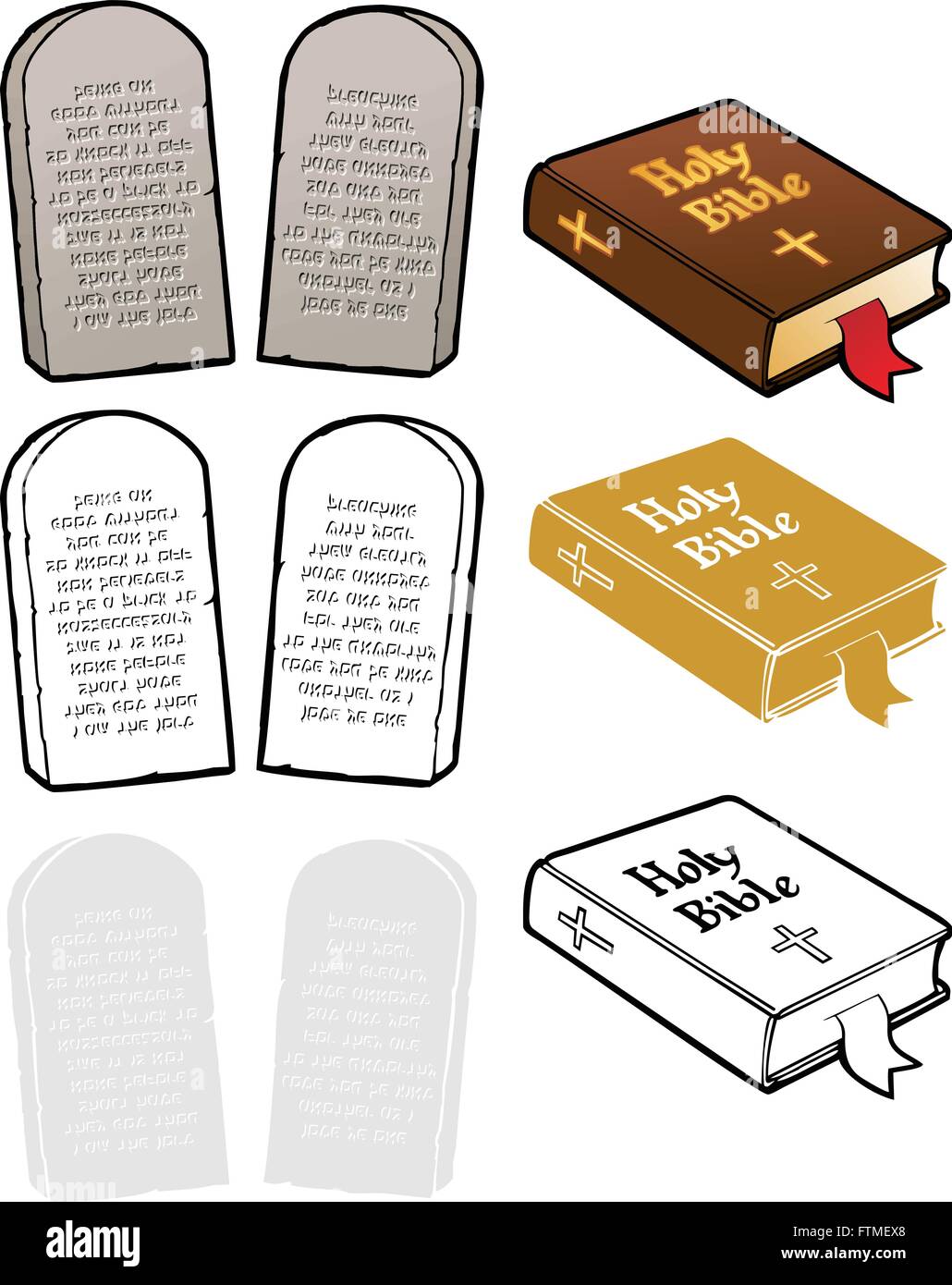 Quotmoses With Ten Commandments Drawing Black And Whitequot T